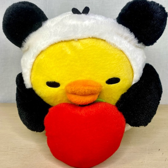 Rilakkuma | Toys | Rilakkuma 1 Kiiroitori Panda With Apple Plush Yellow ...